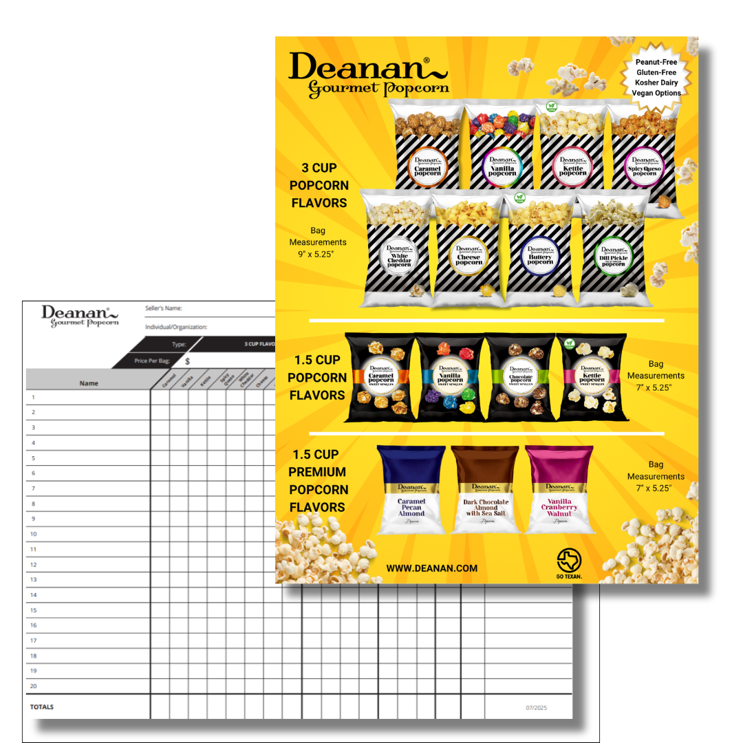 Deanan Gourmet Popcorn | Fundraise with up to 77% Profit! – Deanan ...