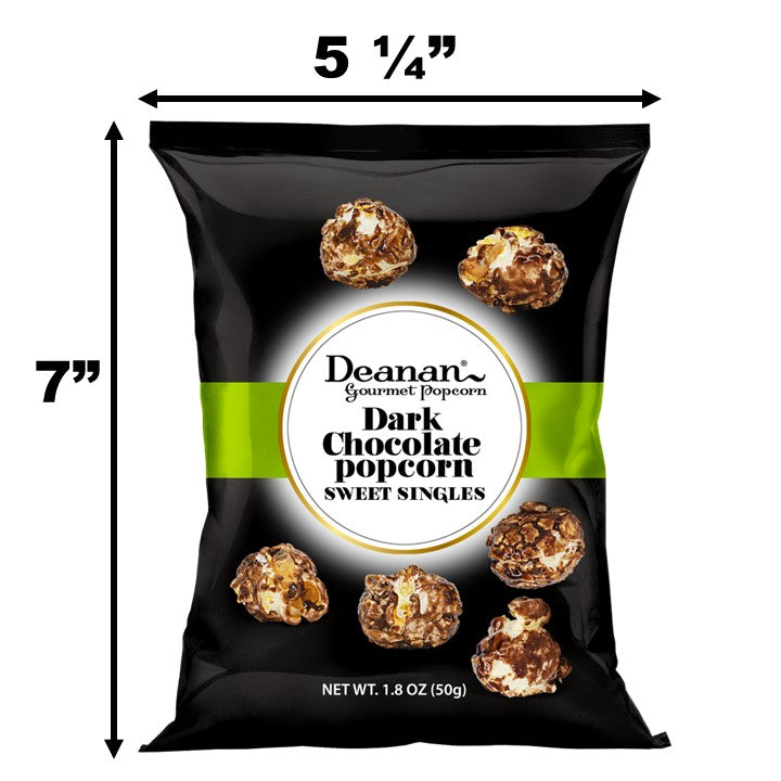 Dark Chocolate - 100 Count – Deanan® Gourmet Popcorn