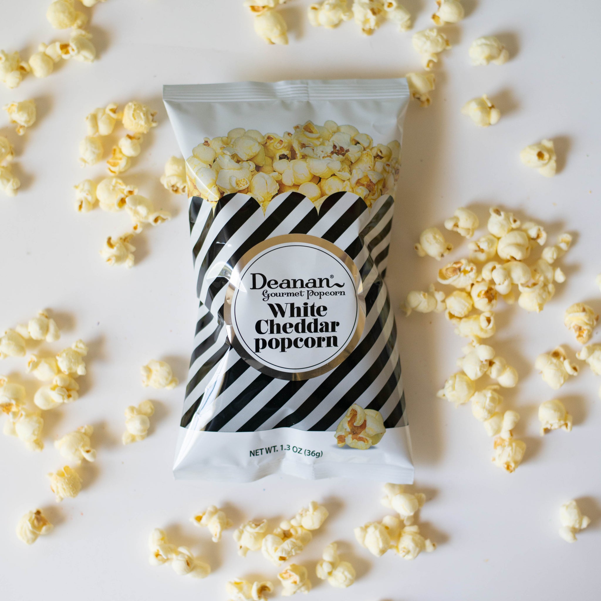 White Cheddar - 100 Count – Deanan® Gourmet Popcorn